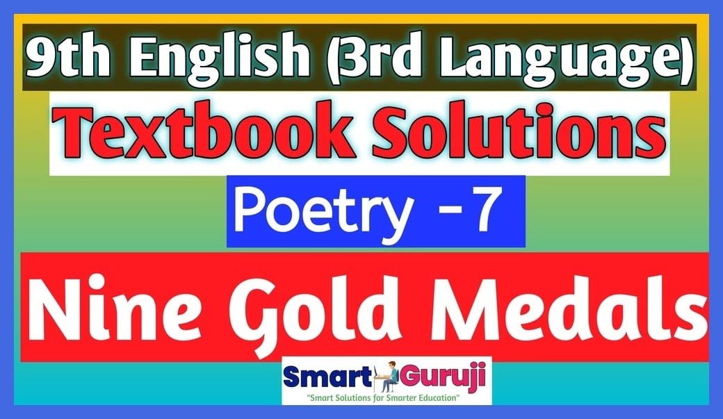9th English (TL) 7.NINE GOLD MEDALS » Smart Guruji